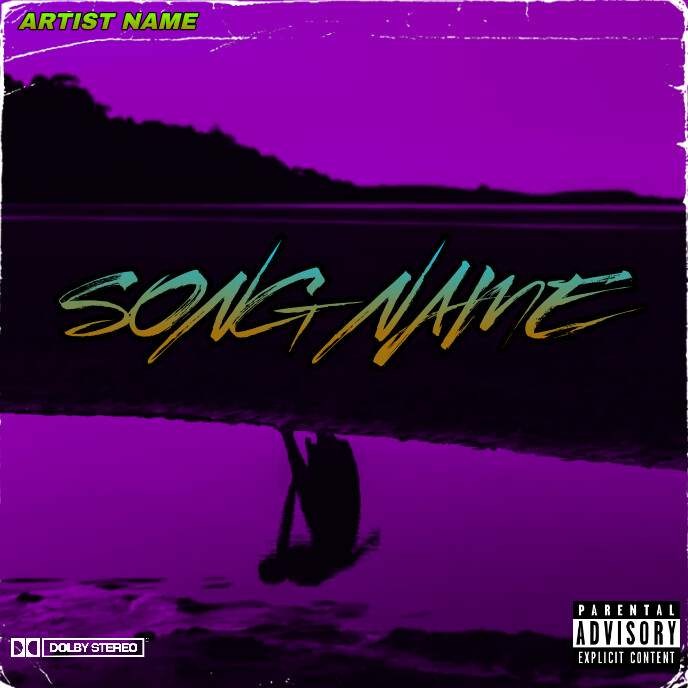 Upside down Album cover template-Vorlage | PosterMyWall