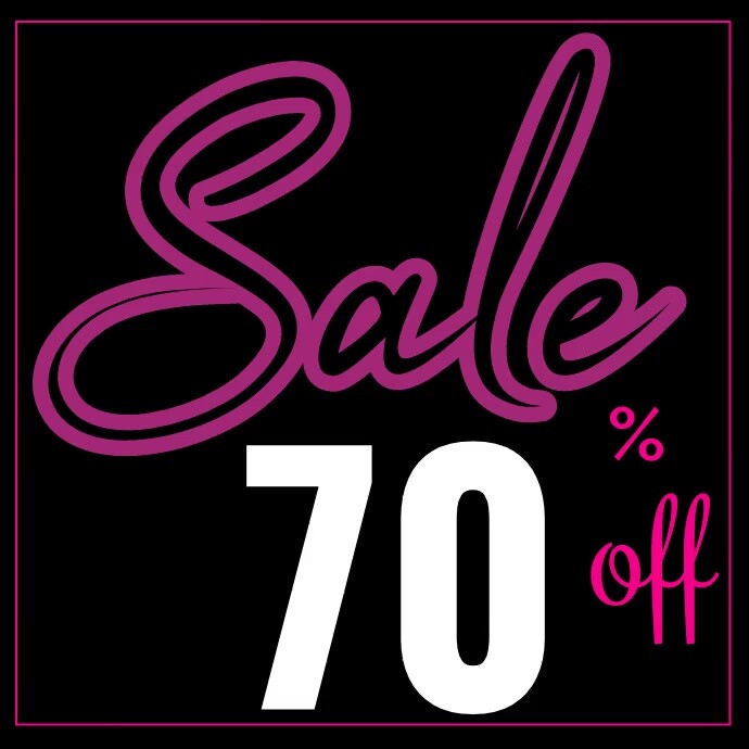 upto 70% off template | PosterMyWall
