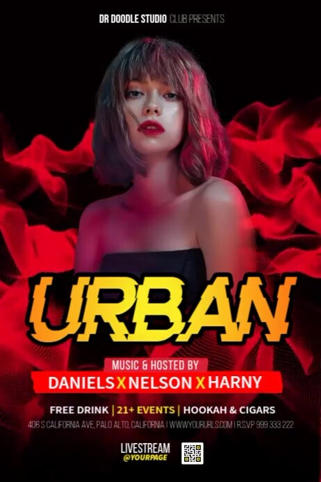 Urban Club Party Template | PosterMyWall