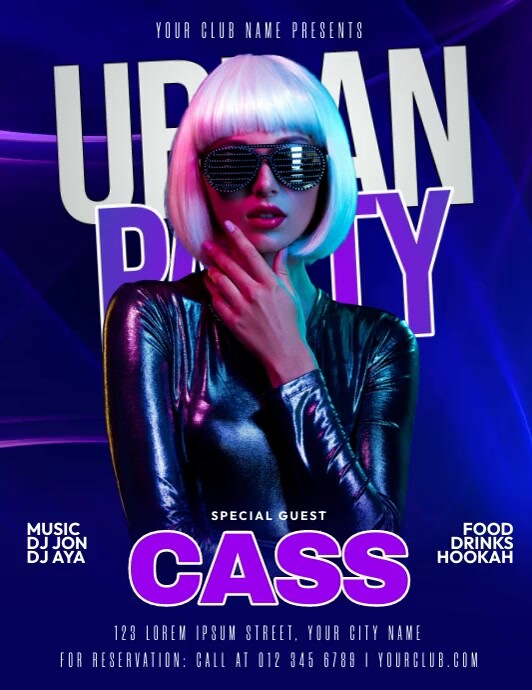 Plantilla de Urban Club Party | PosterMyWall