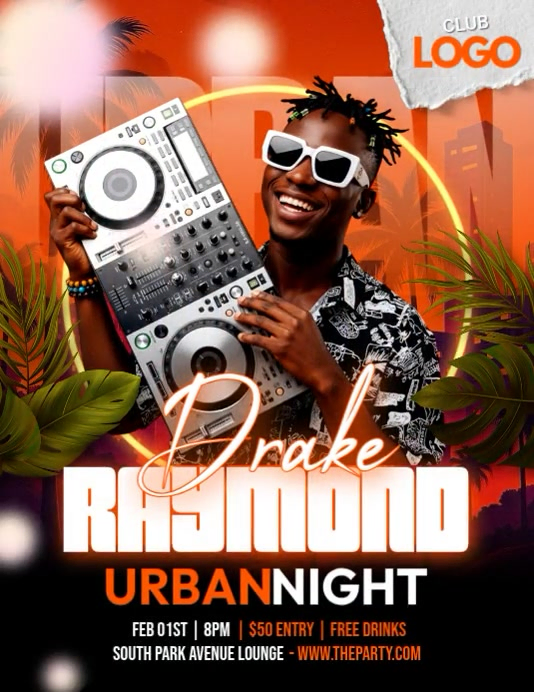Urban Dj Night Template | PosterMyWall