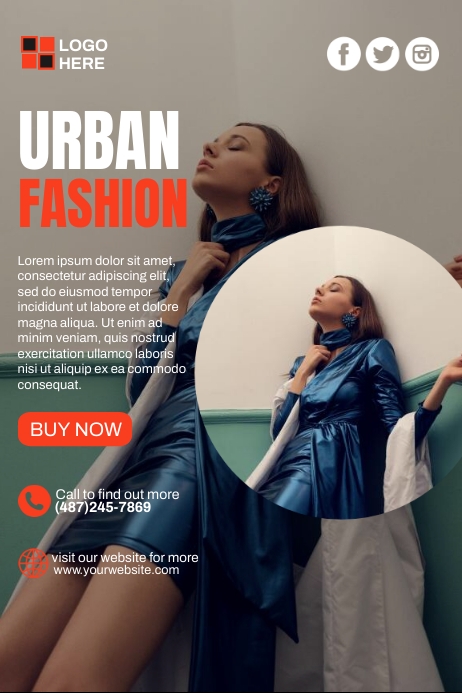 Urban Fashion Template | PosterMyWall