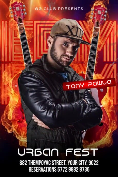 Copy of Urban Fest Club Concert | PosterMyWall