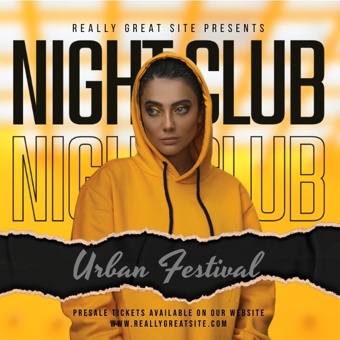 urban Festival Instagram Post Template | PosterMyWall