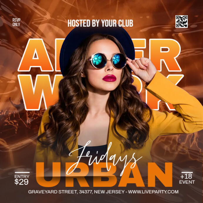 Plantilla de Urban Friday Ads | PosterMyWall