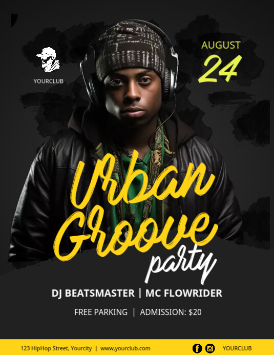 Copy of Urban Groove Party | PosterMyWall