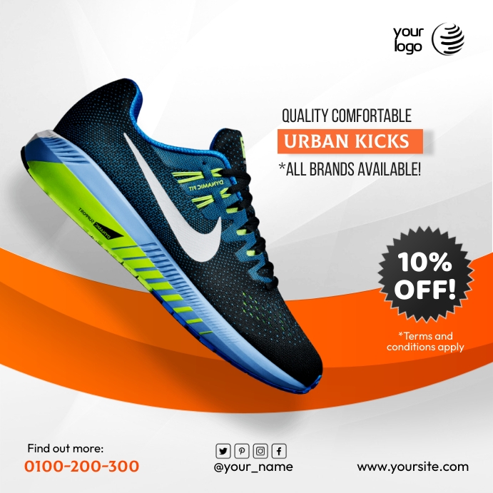 Copia de Urban kicks | PosterMyWall