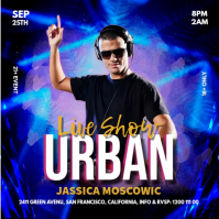 Urban Live Show Poster Ads Template | PosterMyWall