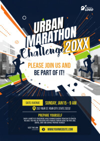 Marathon Flyer Template | PosterMyWall
