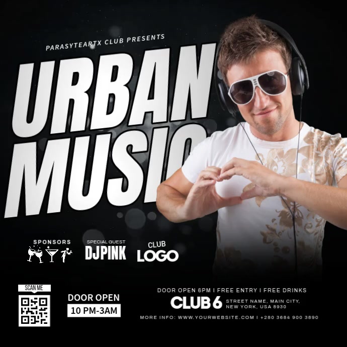 Urban Music Ads Templat | PosterMyWall