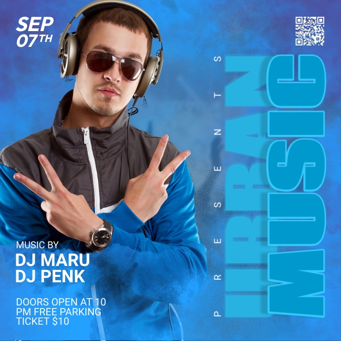 Urban Music Template | PosterMyWall