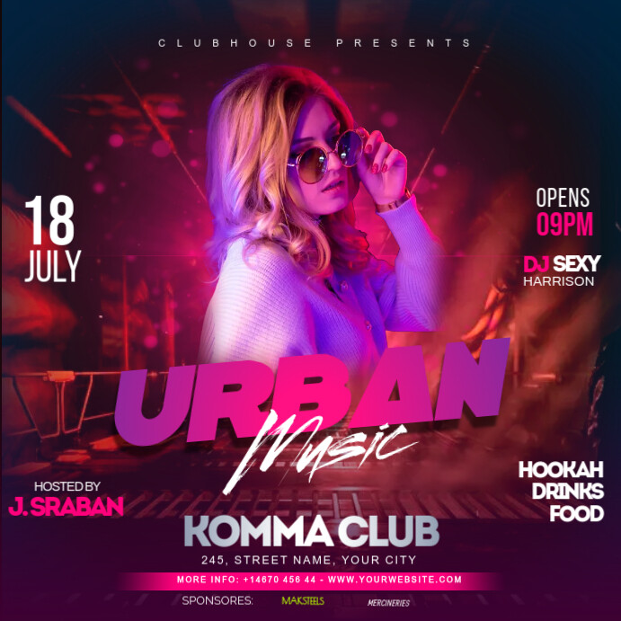 urban music Template | PosterMyWall