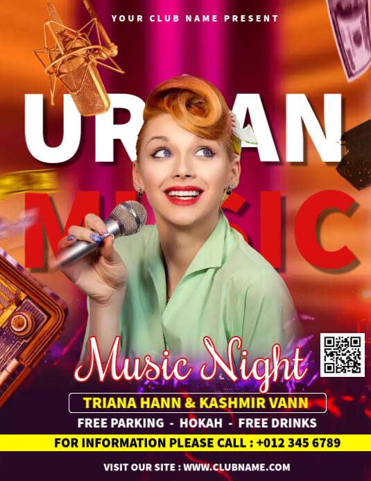 Urban Music Flyers Template | PosterMyWall