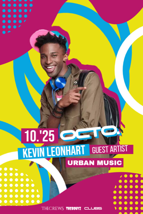 Urban Music Night Template | PosterMyWall