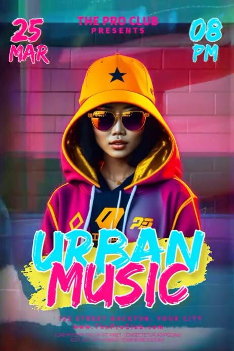 Urban Music Video Template | PosterMyWall