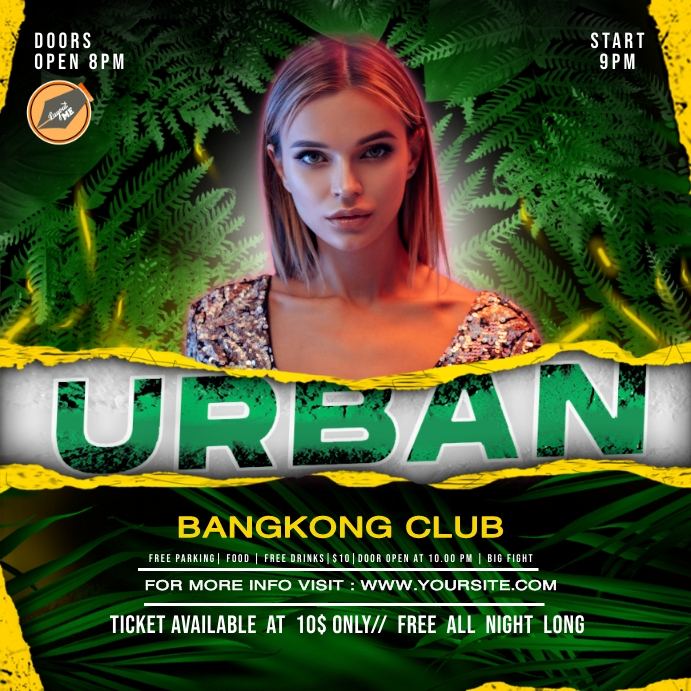 Urban Night Ads Template | PosterMyWall