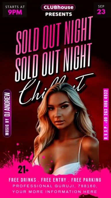 Plantilla de urban night ads | PosterMyWall