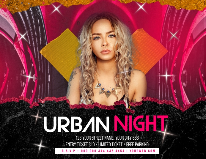Urban Night Ads Template | PosterMyWall