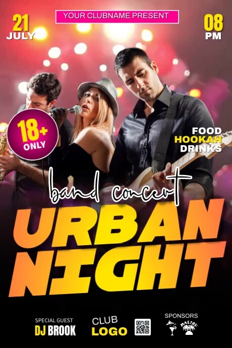 Urban Night Ads Template | PosterMyWall