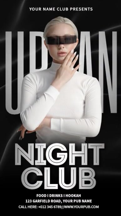 Plantilla de Urban Night Club | PosterMyWall