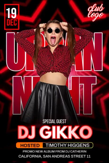Urban Night Party Ads Template | PosterMyWall