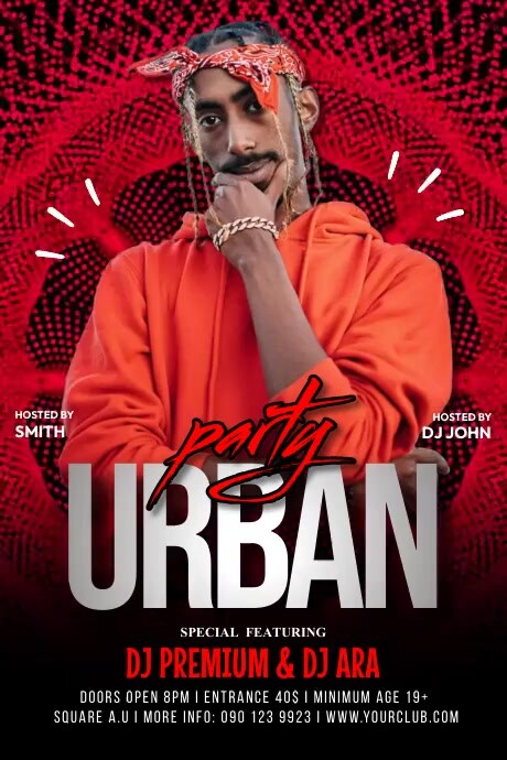 Urban Night Party Template | PosterMyWall