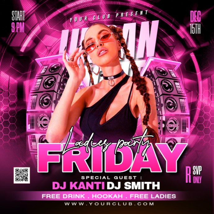 Urban Night Party Flyer Template | PosterMyWall