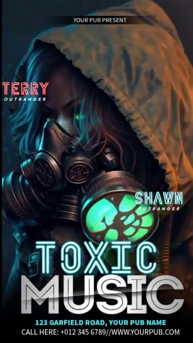 Urban Night Party video Template | PosterMyWall