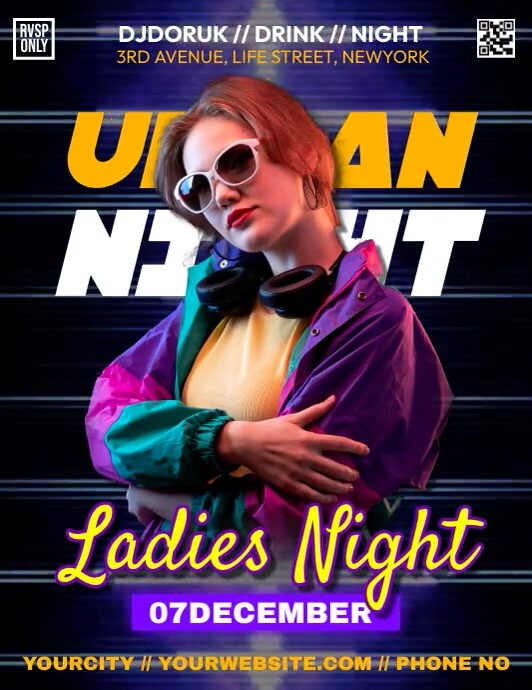 Urban Night Video Ads Template | PosterMyWall