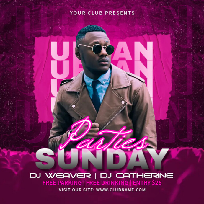 Urban Party Ads Template | PosterMyWall