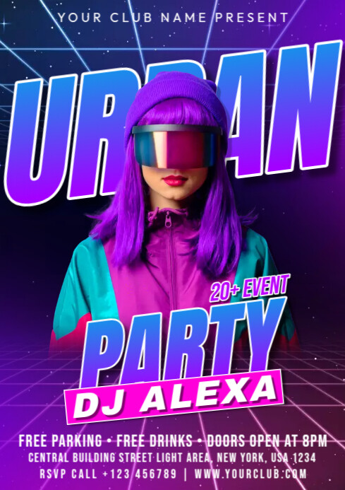 Urban Party Ads Template | PosterMyWall