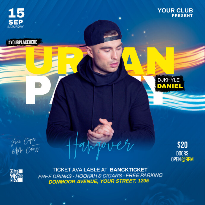 Urban Party Ads Template | PosterMyWall