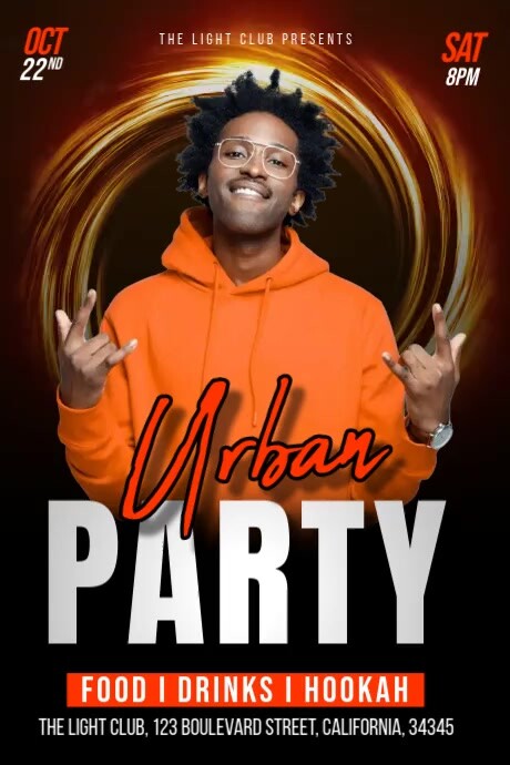 Urban Party Ads Template | PosterMyWall