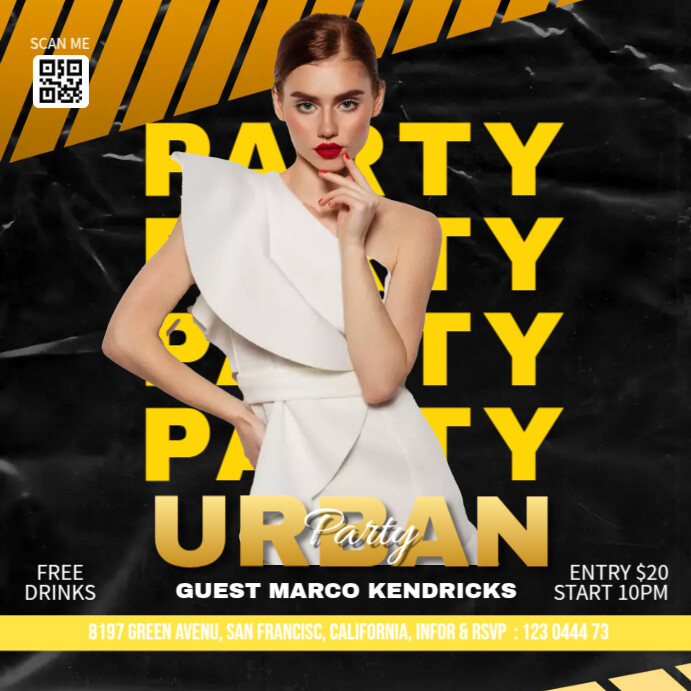 Urban Party Template | PosterMyWall