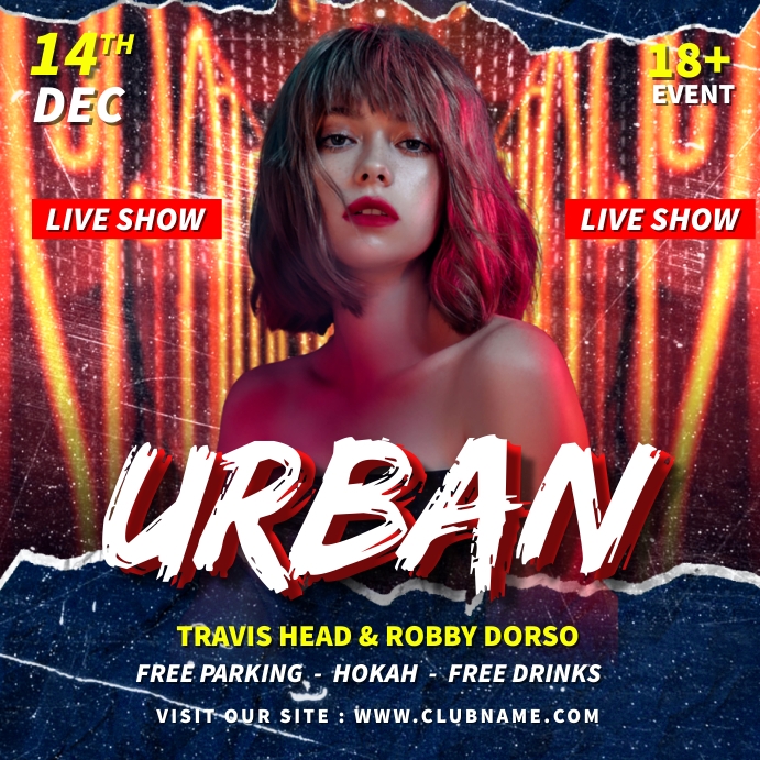 Urban Party Template | PosterMyWall