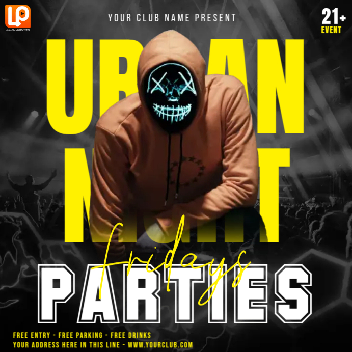 Urban Party Template | PosterMyWall