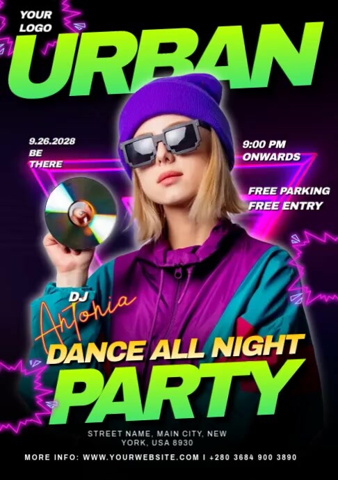 Plantilla de Urban Party | PosterMyWall