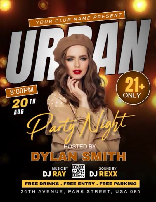 Urban Party Template | PosterMyWall