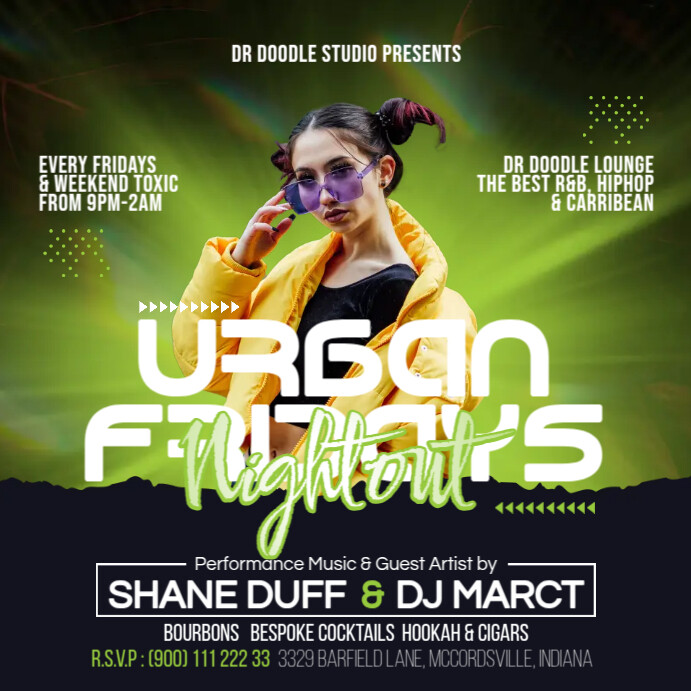 Urban Party Template | PosterMyWall