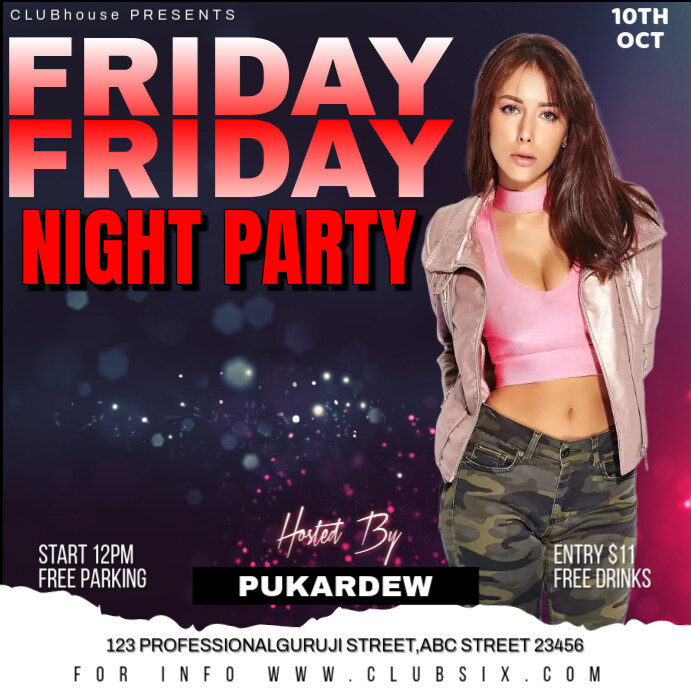 urban party Template | PosterMyWall