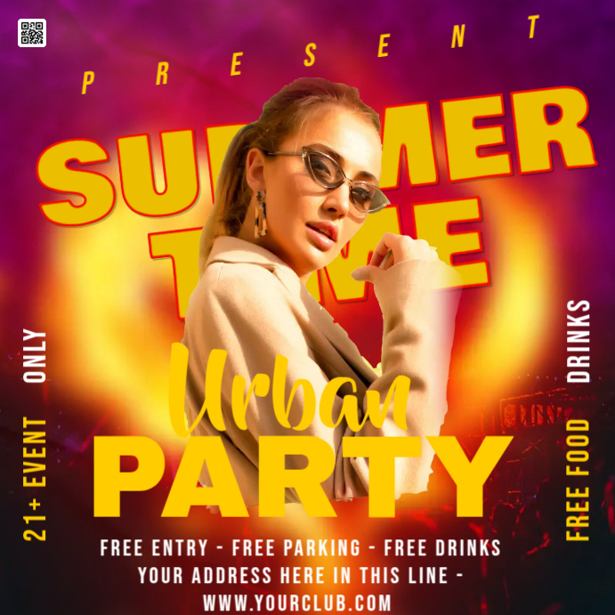 Urban Party Template | PosterMyWall