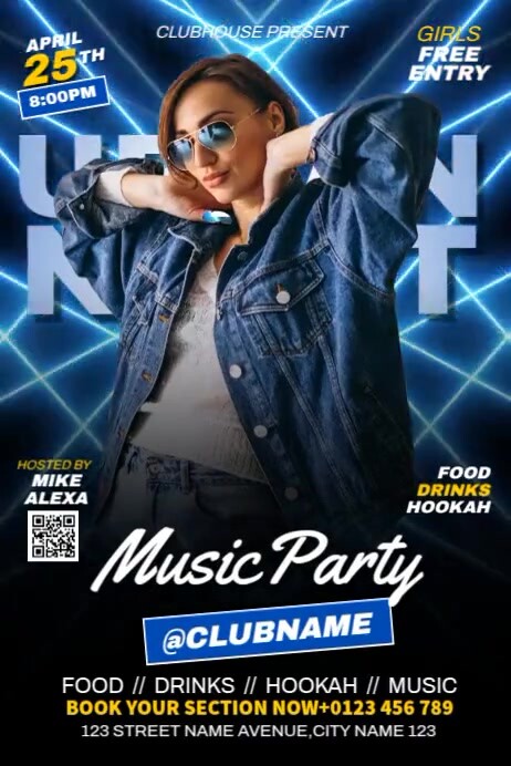 Urban Party Template | PosterMyWall