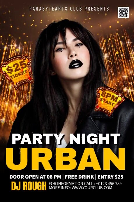 Modèle Urban Party | PosterMyWall