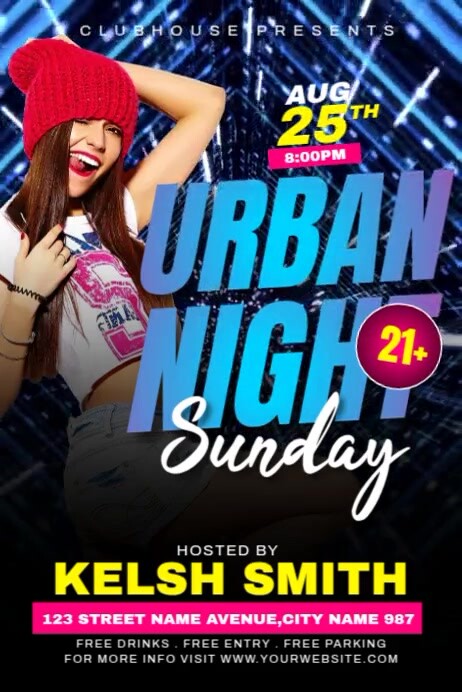 Urban Party Template | PosterMyWall