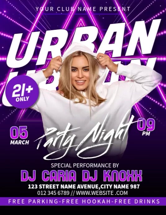 Urban Party Template | PosterMyWall
