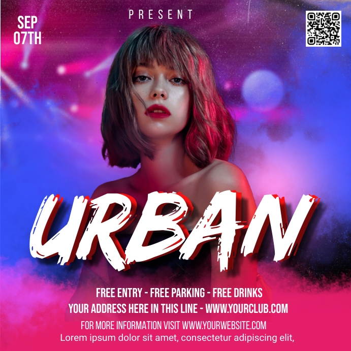 Urban Party Template | PosterMyWall