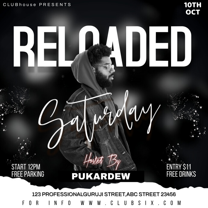 urban party Template | PosterMyWall