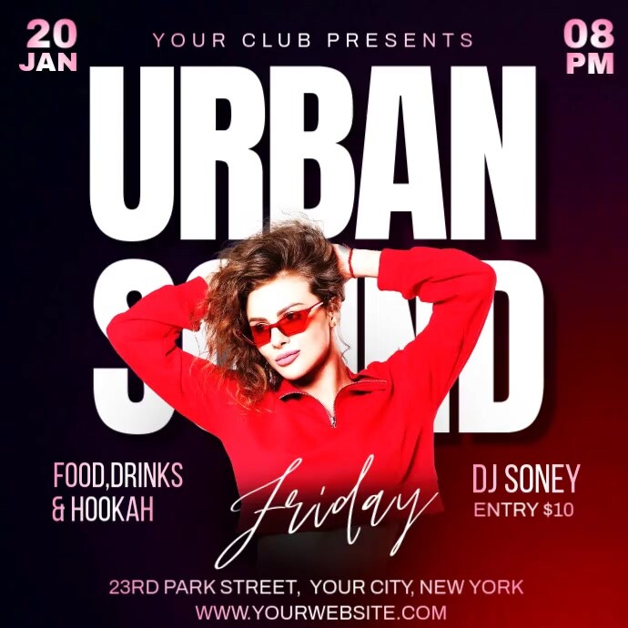 urban party Template | PosterMyWall