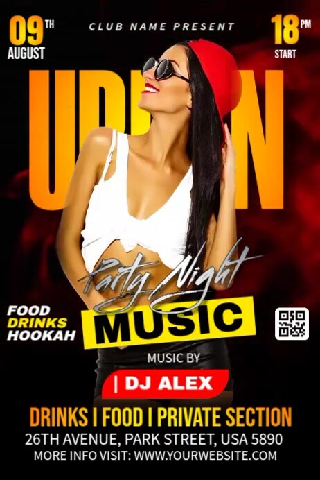 Urban Party Template | PosterMyWall