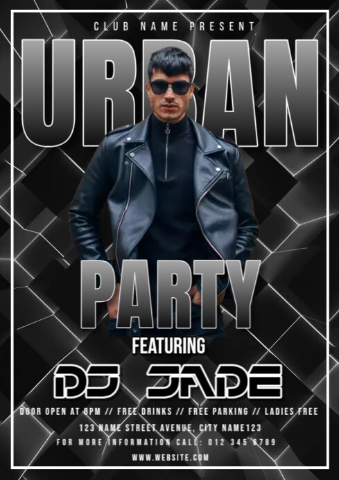 Urban Party Event Template | PosterMyWall